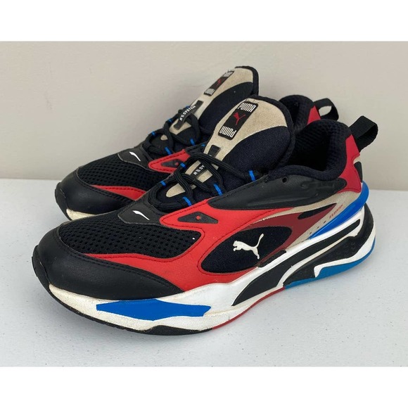 Puma | Shoes | Youth Puma Rsfast Black Urban Red Athletic Shoes ...